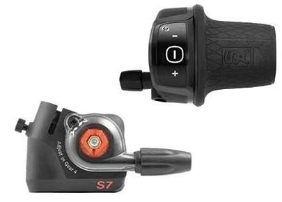 Twist shifter 7 speed Sunrace with clickbox suitable for SRAM S7 ...